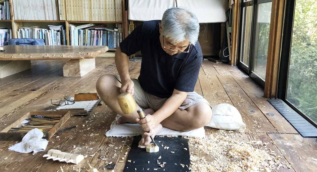 Nara Ittobori: Wood-carving demonstration by Araki Yoshindo – Japan ...