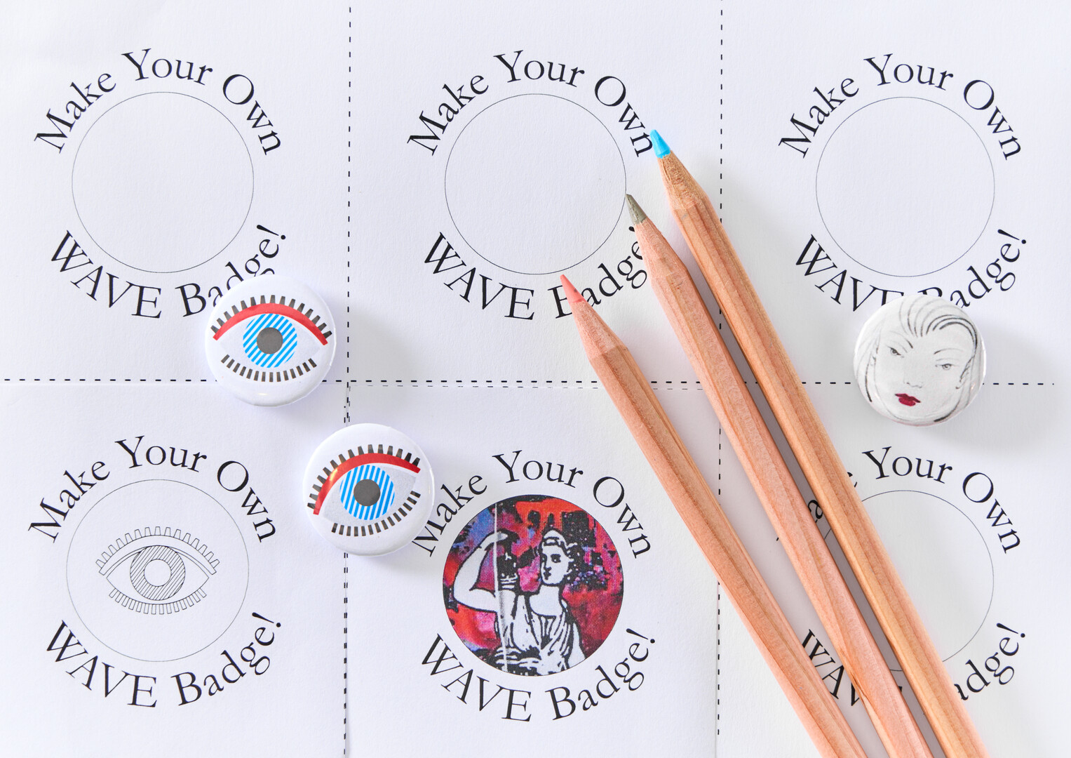 Make Your Own WAVE Badge – Japan House London